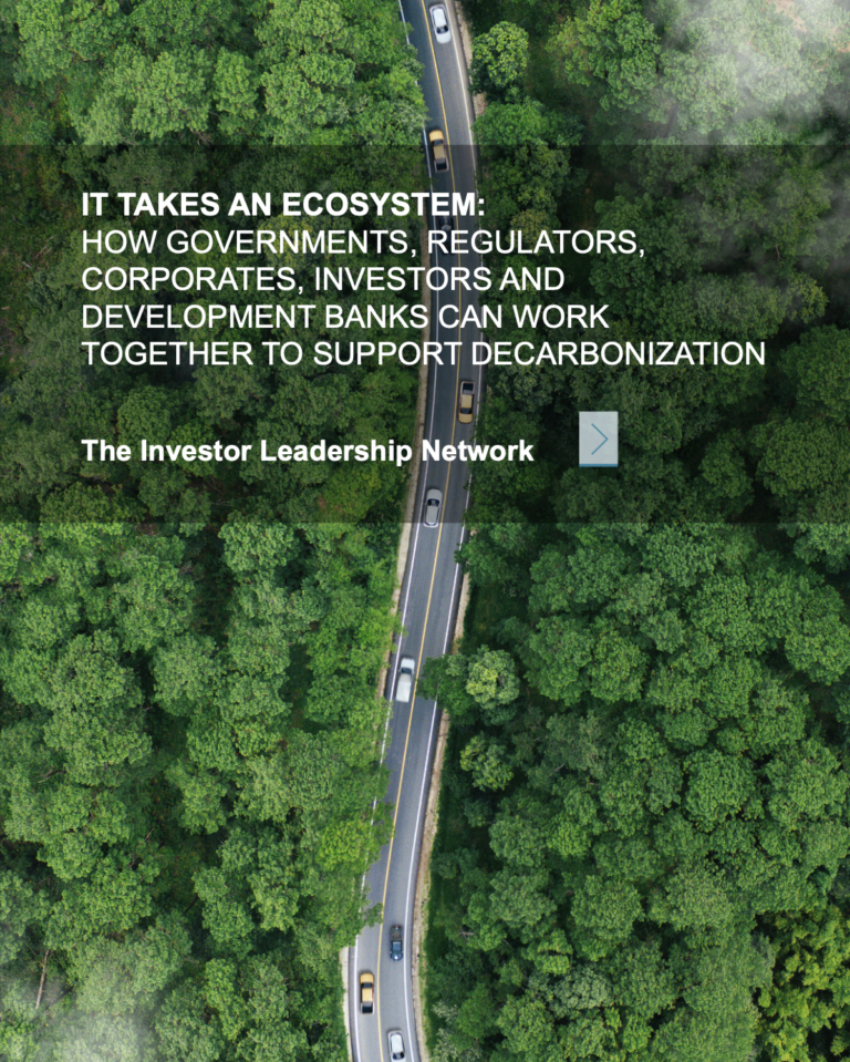 It Takes an Ecosystem: How Governments, Regulators, Corporates ...